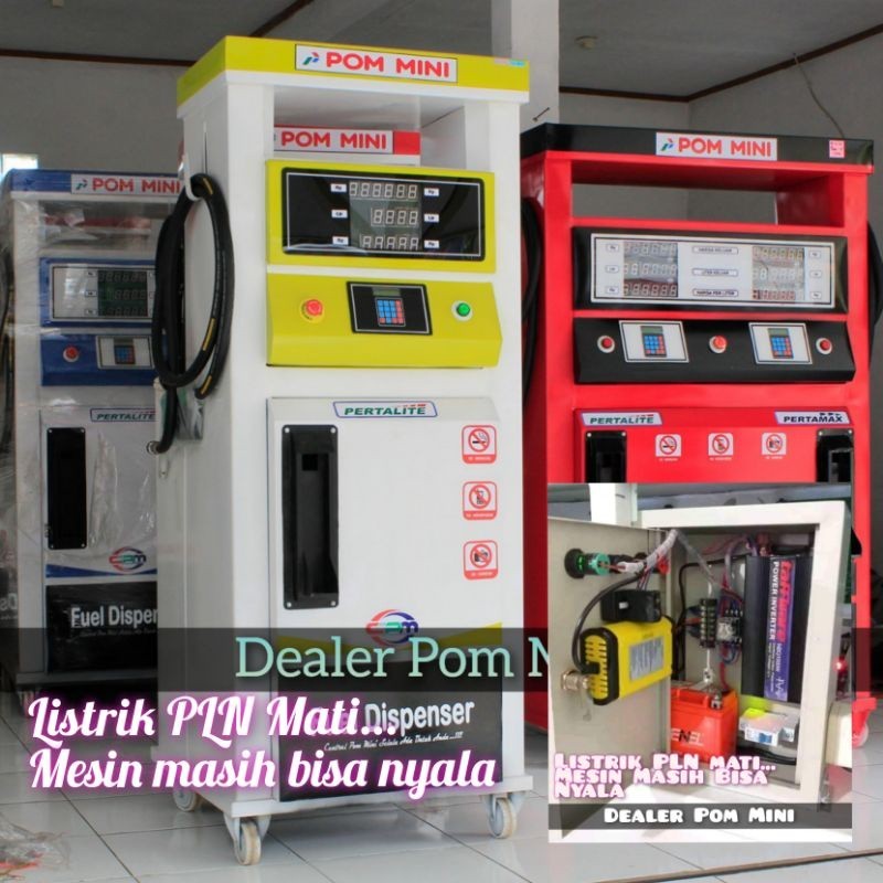 Jual Pom Mini / Pertamini Digital 1Nozzle 200L Bisa Nyala Saat Mati ...