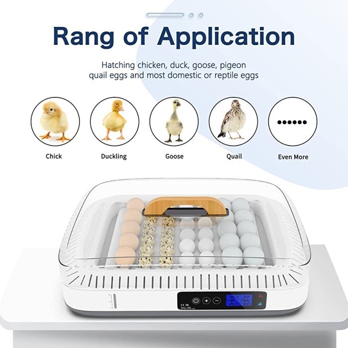 Jual 35 Egg Roller Incubator Penetas Telur NEW HHD35 Otomatis ...