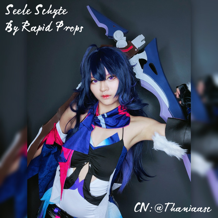 Jual Property Cosplay / Seele Scythe Honkai Star Rail Prop Cosplay ...