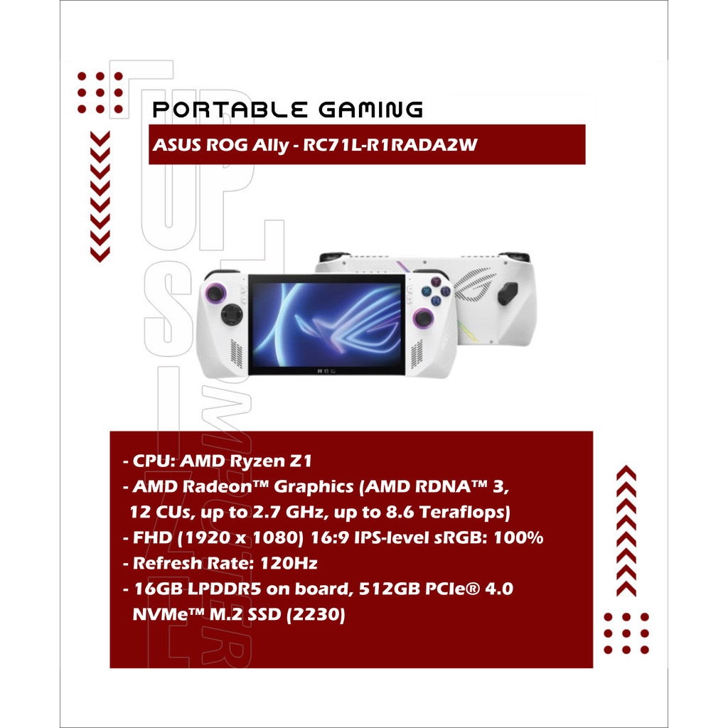 Jual ASUS ROG Ally - RC71L-R1RADA2W | Shopee Indonesia