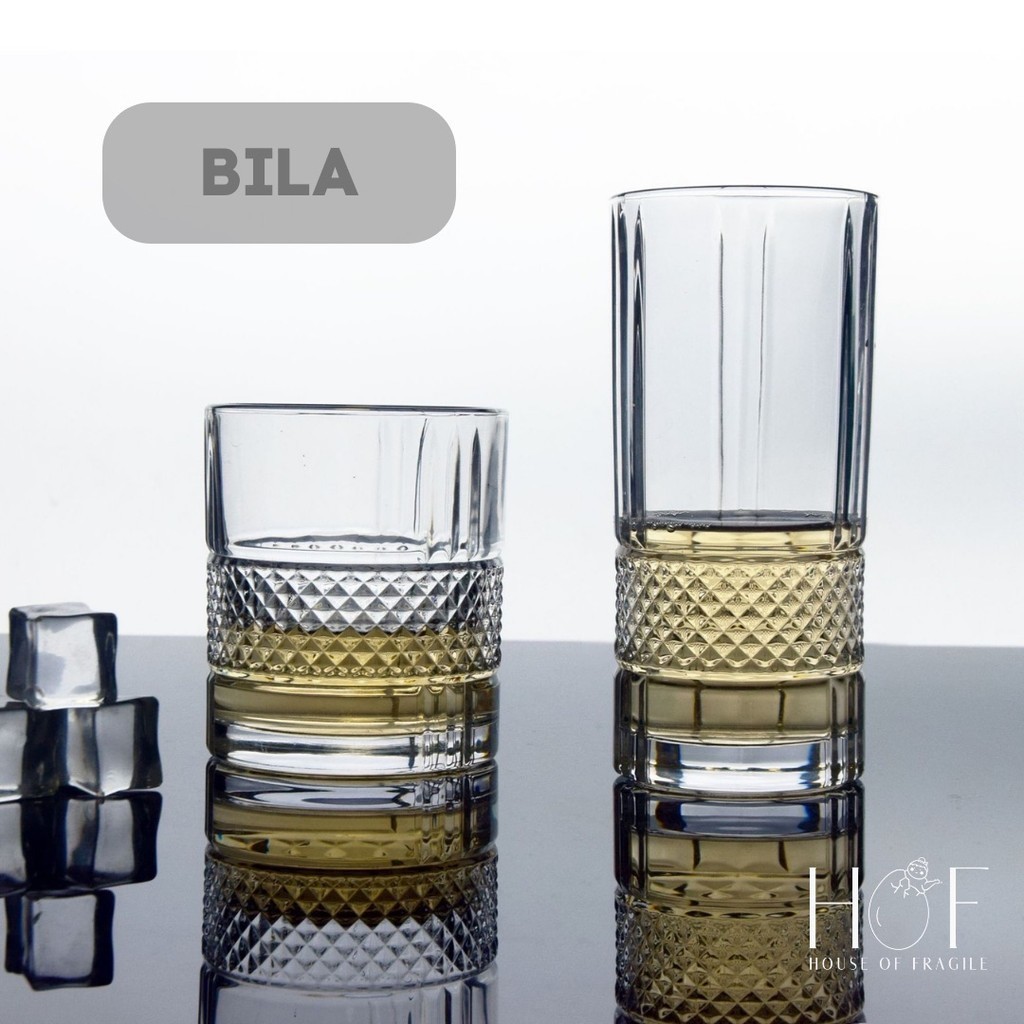 Jual [HOF] BILA Gelas Cocktail Highball - Aesthetic Bar Brilliante Rock ...
