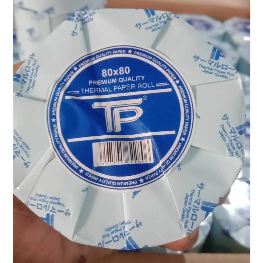 Jual Kertas Struk Kasir Thermal 80 x 80 Kasir Roll TP 80x80 Termal ...