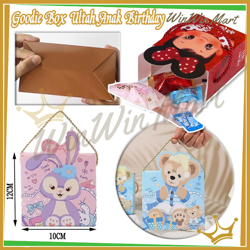 Jual Goodie Box Ultah Anak Birthday /Tas Hadiah Sovenir Ulang Tahun ...