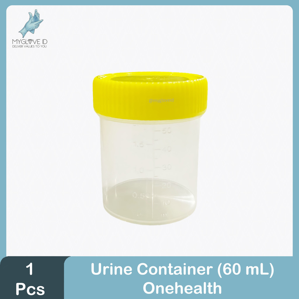Jual Urine Container / Wadah Urin / Pot Dahak / Pot Culture 60 ml ...