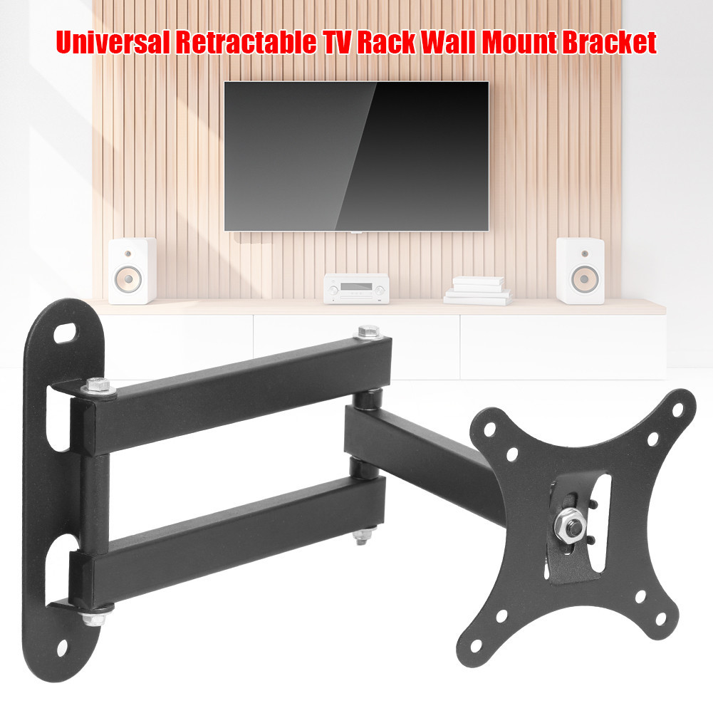 Jual Universal 17 to 32 inch TV Wall Mount Bracket Adjustable LCD LED ...