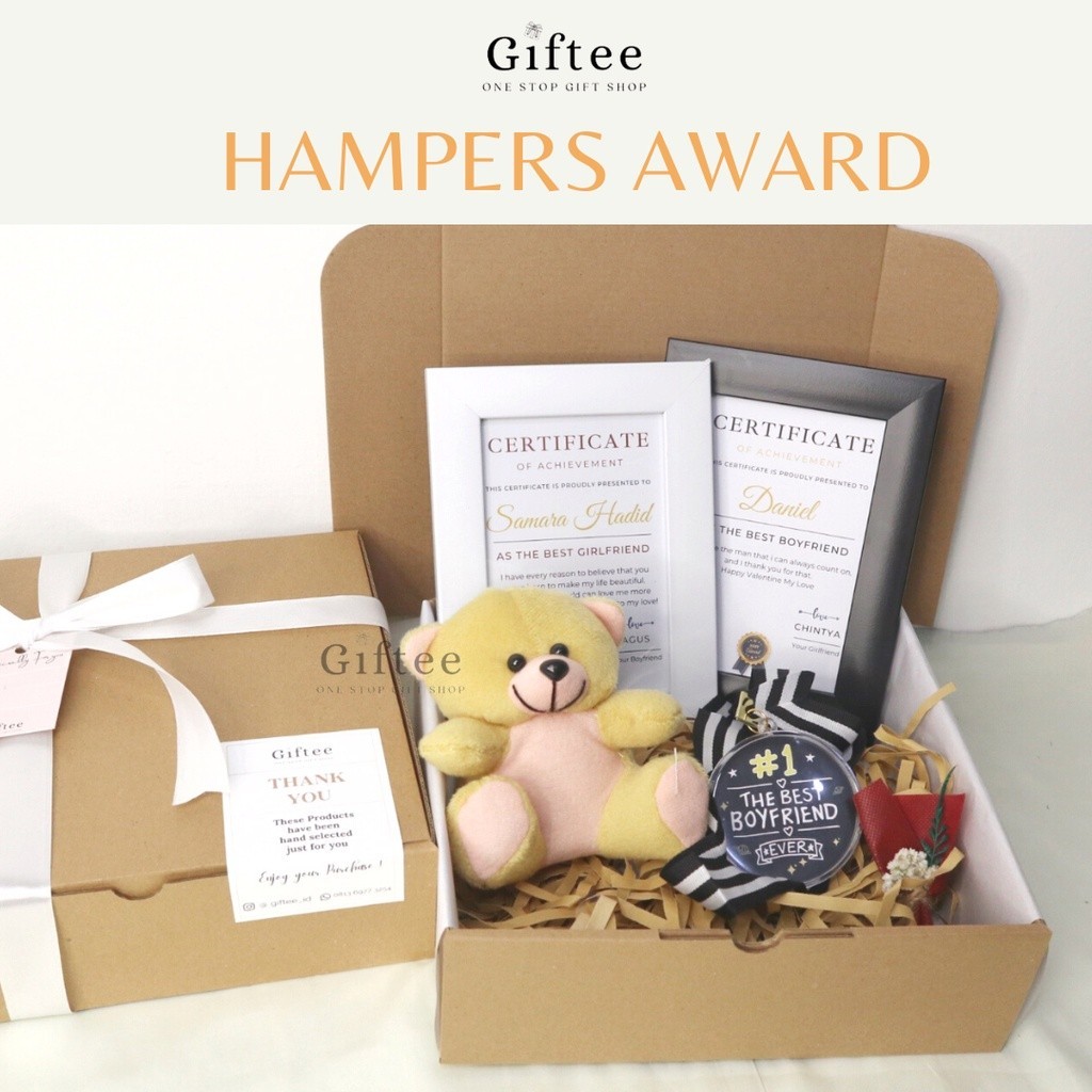 Jual HAMPERS AWARD CUSTOM CERTIFICATE SERTIFIKAT PIAGAM PENGHARGAAN ...