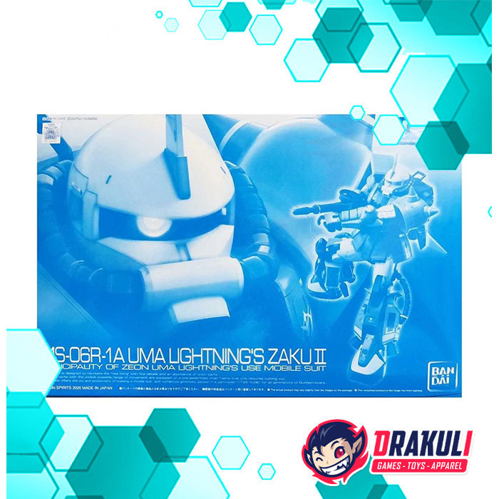 Jual BANDAI Plamo RG MS-06R-1A Uma Lightning's Zaku II | Shopee Indonesia