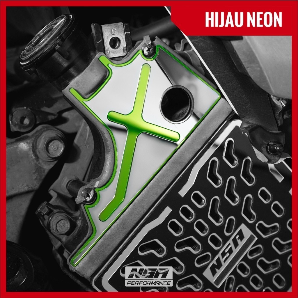 Jual NSA GARNISH COVER LEHER RADIATOR HONDA 160 Two Tone (VARIO PCX ADV ...