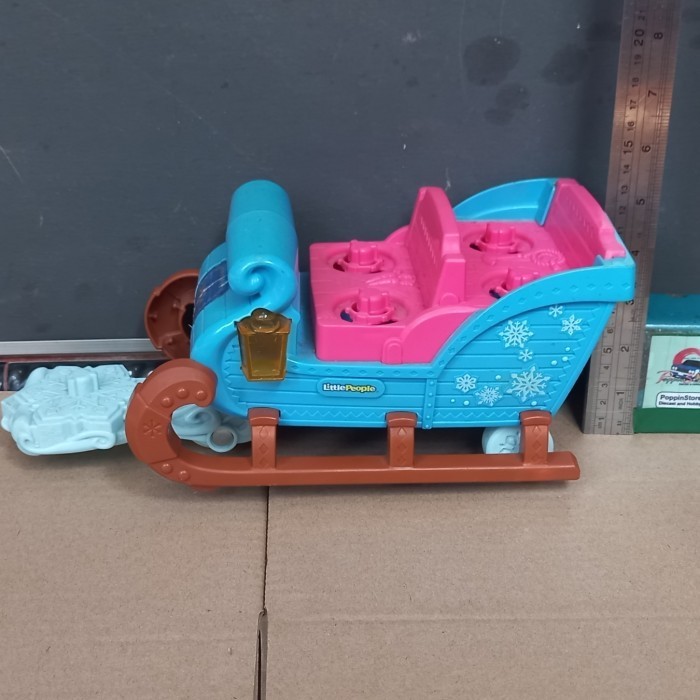 Jual Mattel Fisher Price Disney Frozen Kristoff Sleigh Kereta Kuda ...