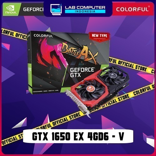 Jual VGA Colorful GeForce GTX 1650 4G | Shopee Indonesia