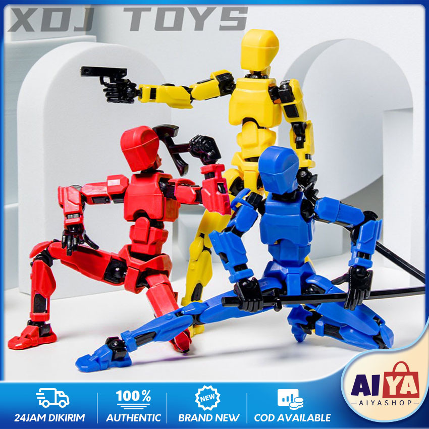 Jual Titan Dummy 13 Articulated action figure, dygo filament, uk Basic ...