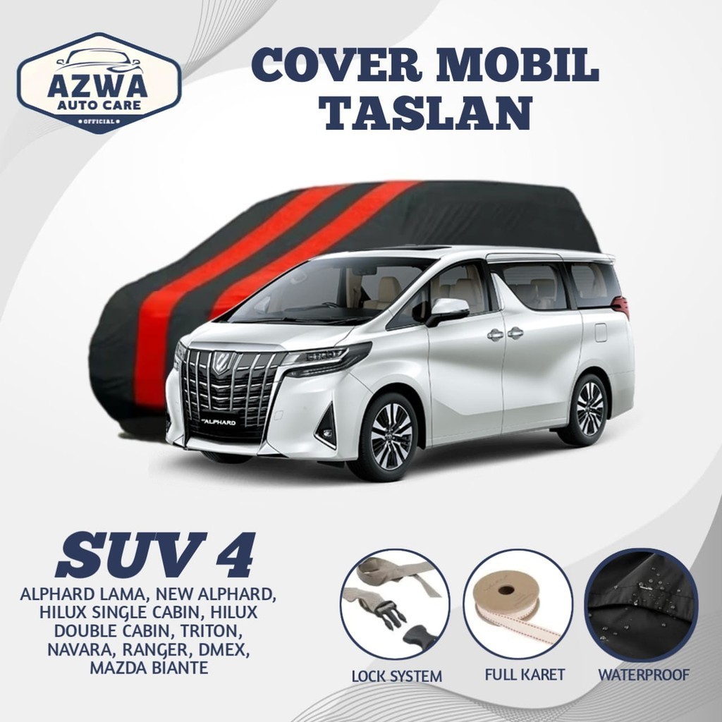 Jual Cover body mobil taslan ALPHARD LAMA NEW ALPHARD HILUX DOUBLE ...