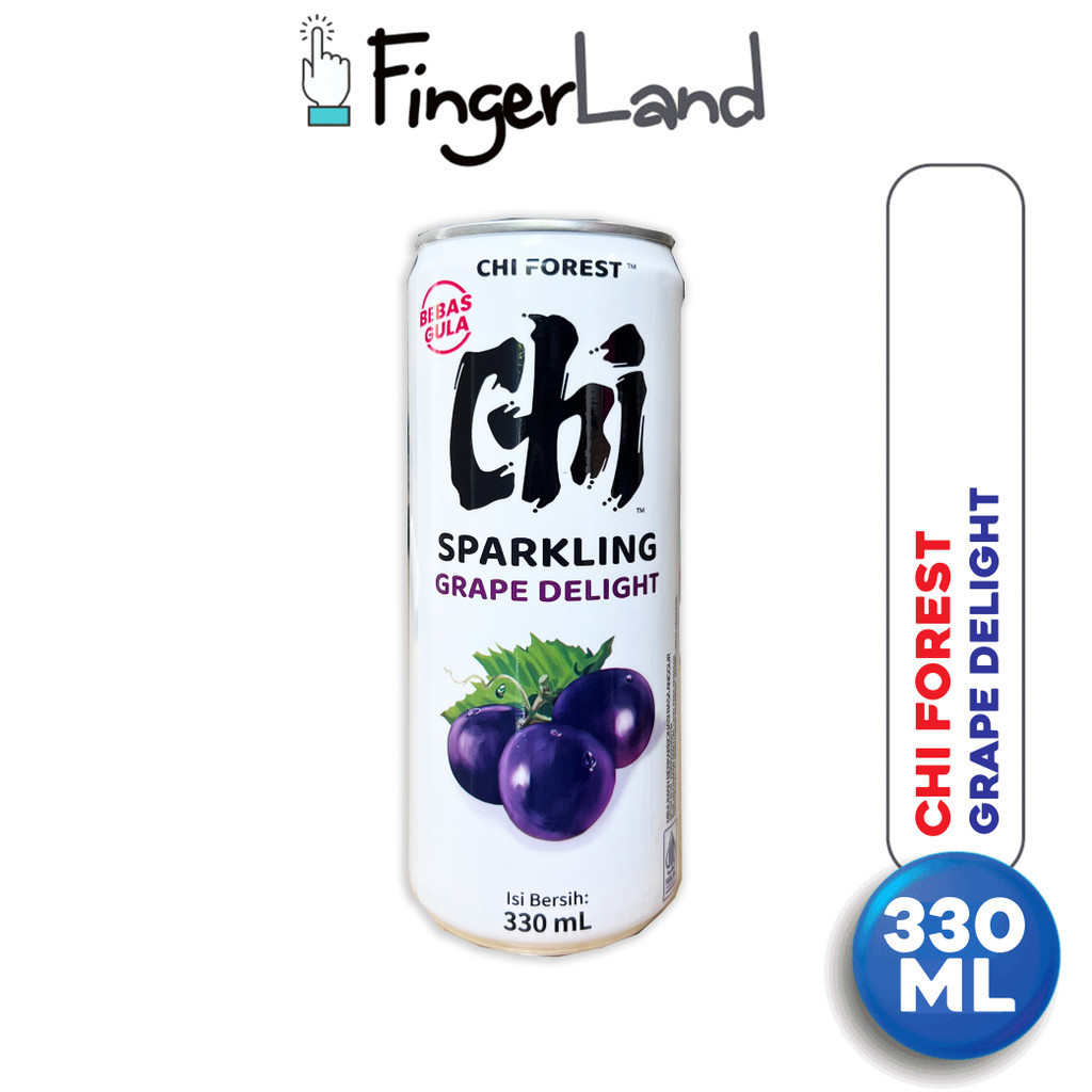 Jual CHI FOREST Sparkling Water Grape Delight 330 Ml Air Soda Rasa Anggur | Shopee Indonesia