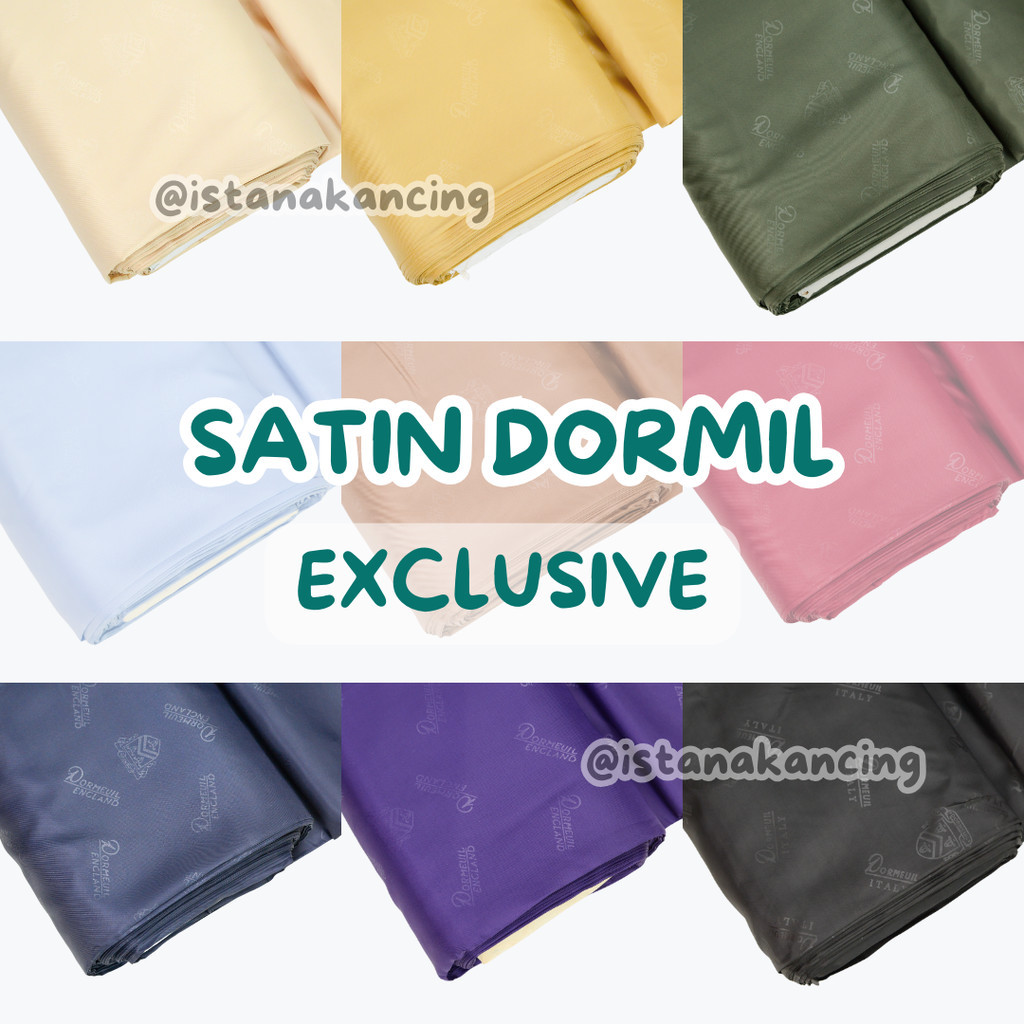 Jual Kain Furing Dormeuil EXCLUSIVE Satin Super Halus Furing Jas Tas ...