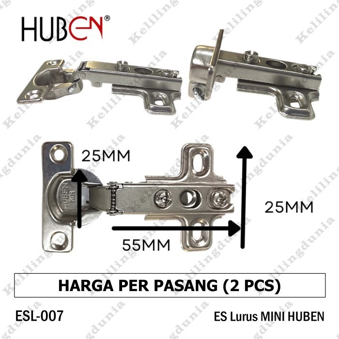 Jual Engsel Sendok Pintu Lemari MINI LURUS / 1/2 / FULL BUNGKUK Biasa ...