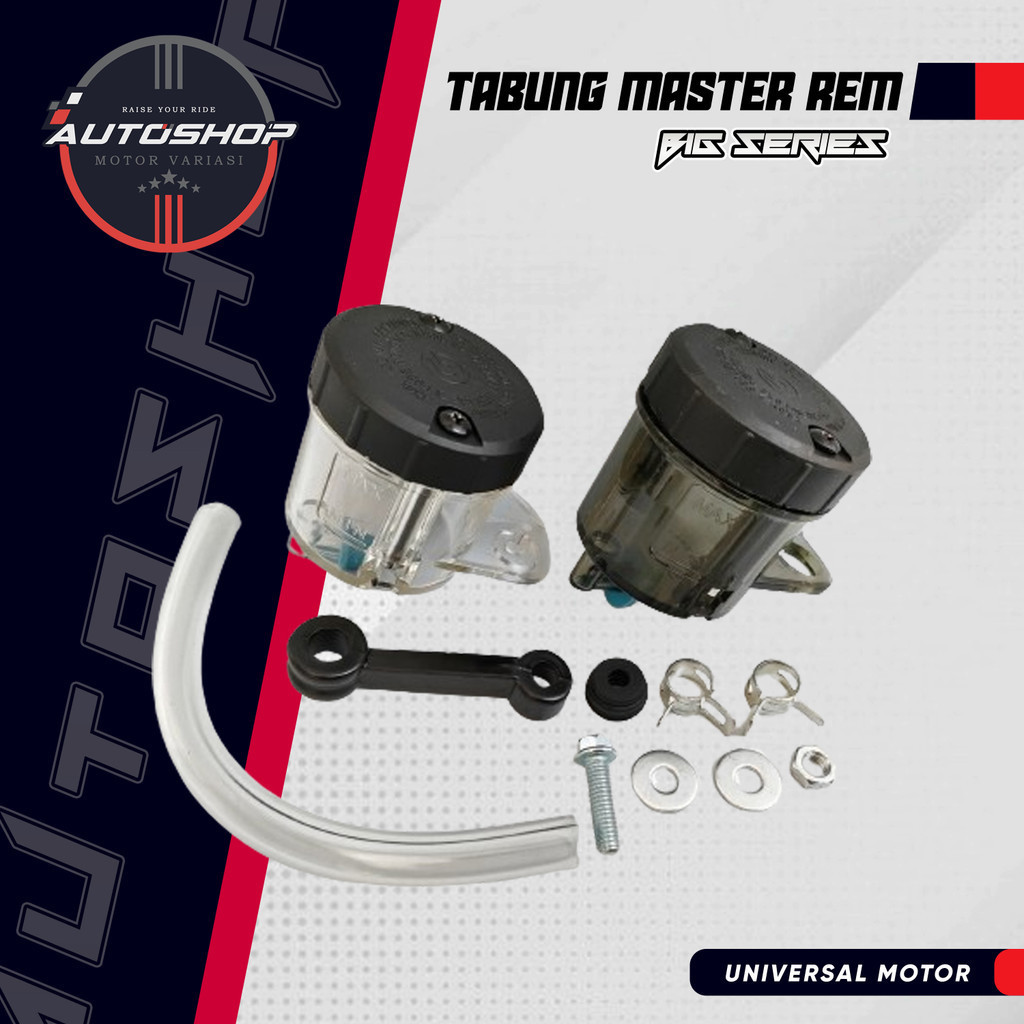 Jual Tabung Master Minyak Rem BIG Smoke Clear Universal Motor | Shopee ...