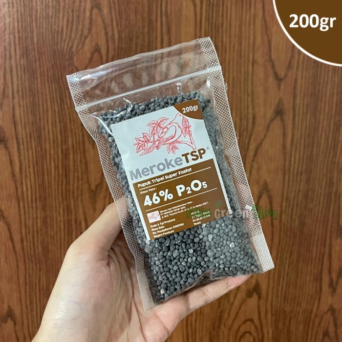 Jual 200gr - Pupuk Meroke TSP Tripel Super Fosfat Granular | Shopee ...