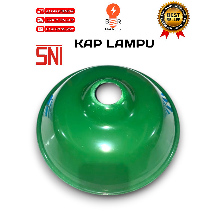 Jual Grosir Kap Ijo Gantung WD E27 / Kap Hijau Kap Hitam / Kap Lampu Jalan Outdoor 19cm / 29cm ...