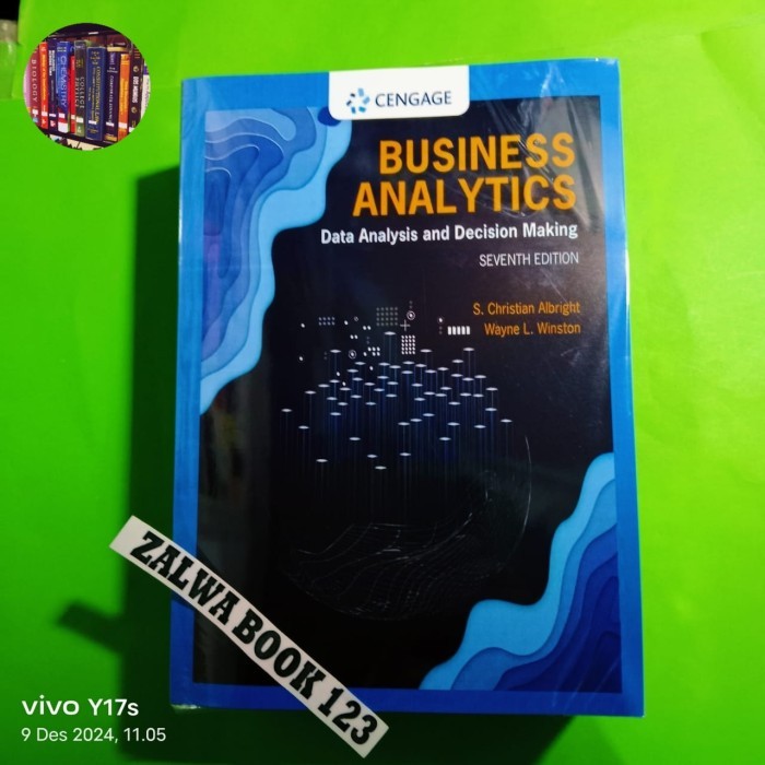 Jual Buku business analytics data analysis and decision making Z | Shopee Indonesia