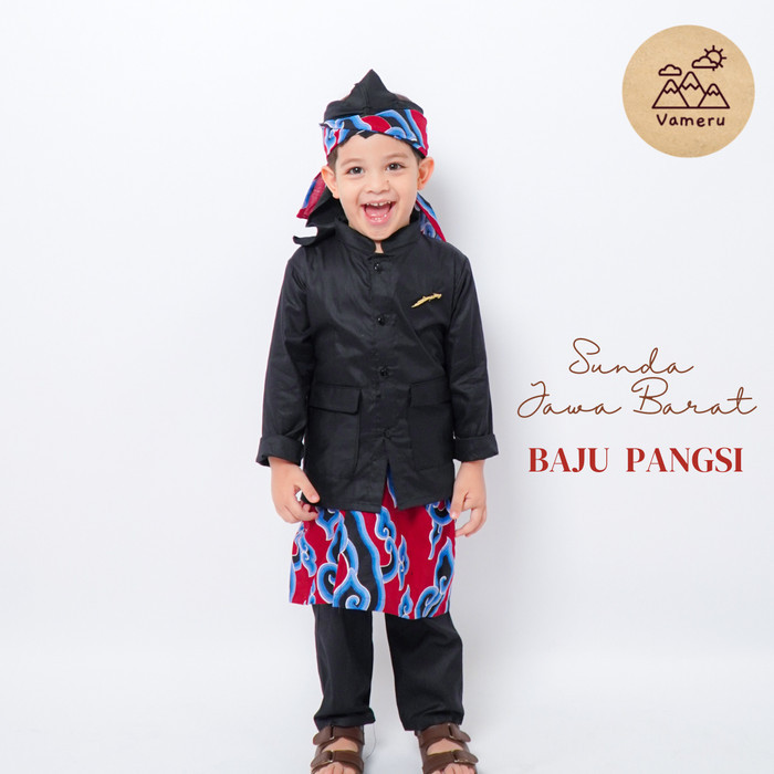 Jual PANGSI SUNDA ANAK PAKAIAN ADAT JAWA BARAT | Shopee Indonesia