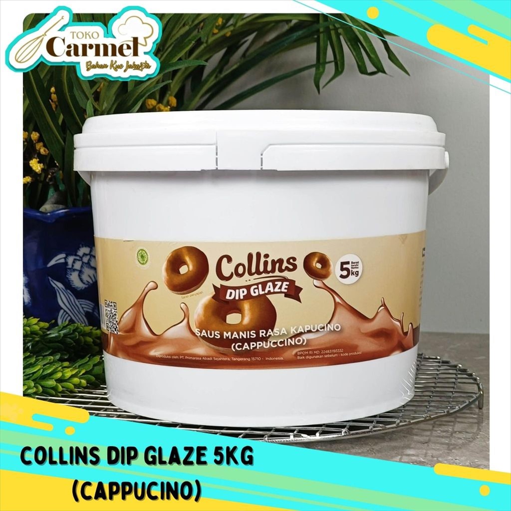 Jual Collins Dip Glaze 5kg - Topping Dipping Glaze Aneka Rasa Chocolate ...