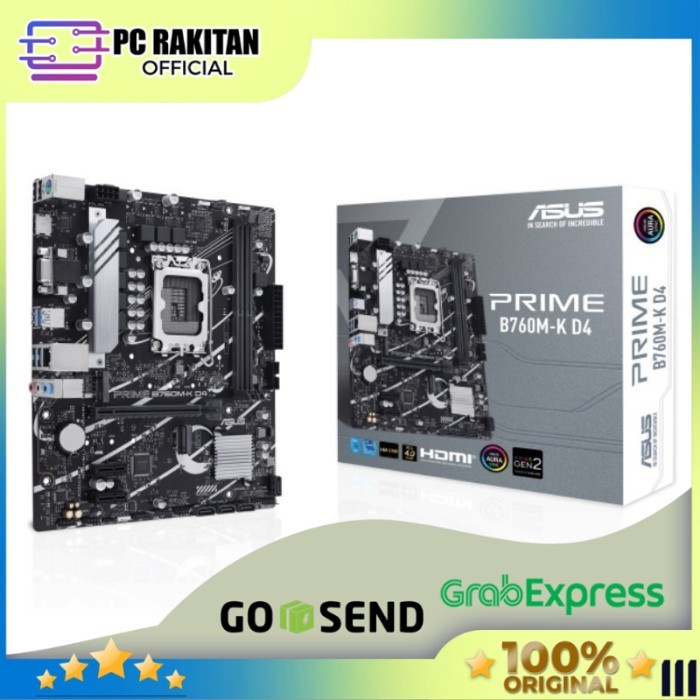 Jual ASUS Motherboard PRIME B760M-K D4 (Intel LGA 1700, Gen12. Gen13) | Shopee Indonesia