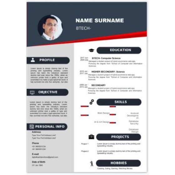 Jual 10 Template Cv Word Siap Edit - Jidan Shoppu | Shopee Indonesia