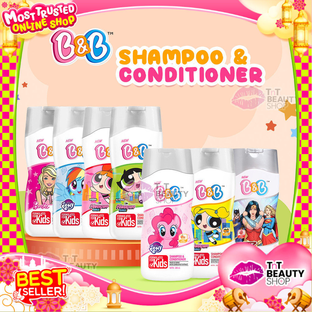 Jual BnB Kids Shampoo Conditioner 200 ml | B&B SHAMPOO & CONDITIONER ...