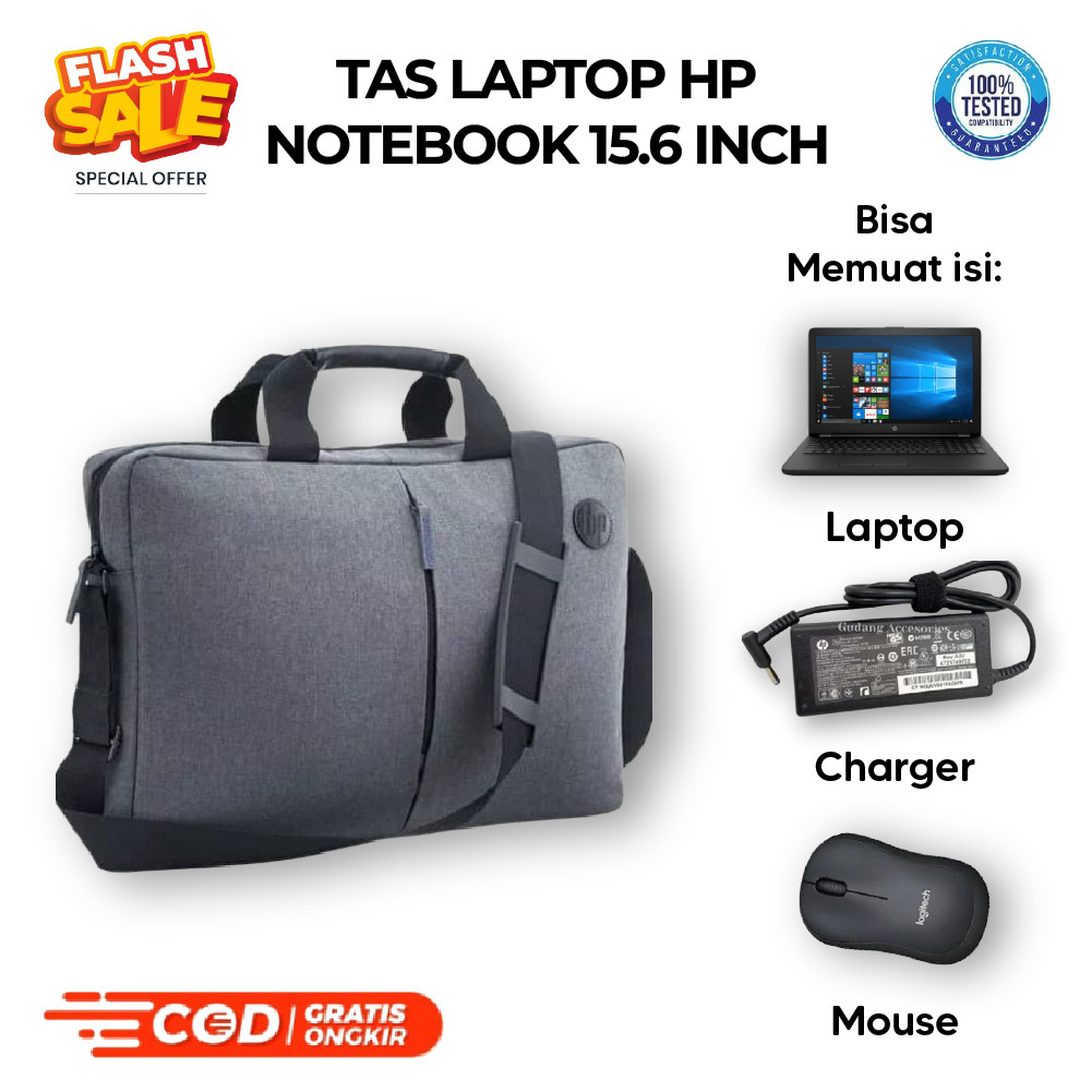 Jual Tas Laptop HP Notebook Ukuran 15.6 Inch Merk HP Original | Shopee ...