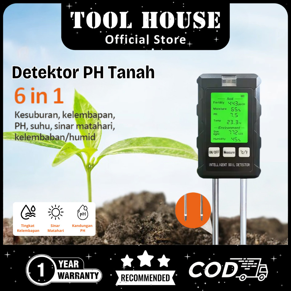 Jual Tool House [Garansi Toko 1 Tahun] Penguji analisa tanah digital ...