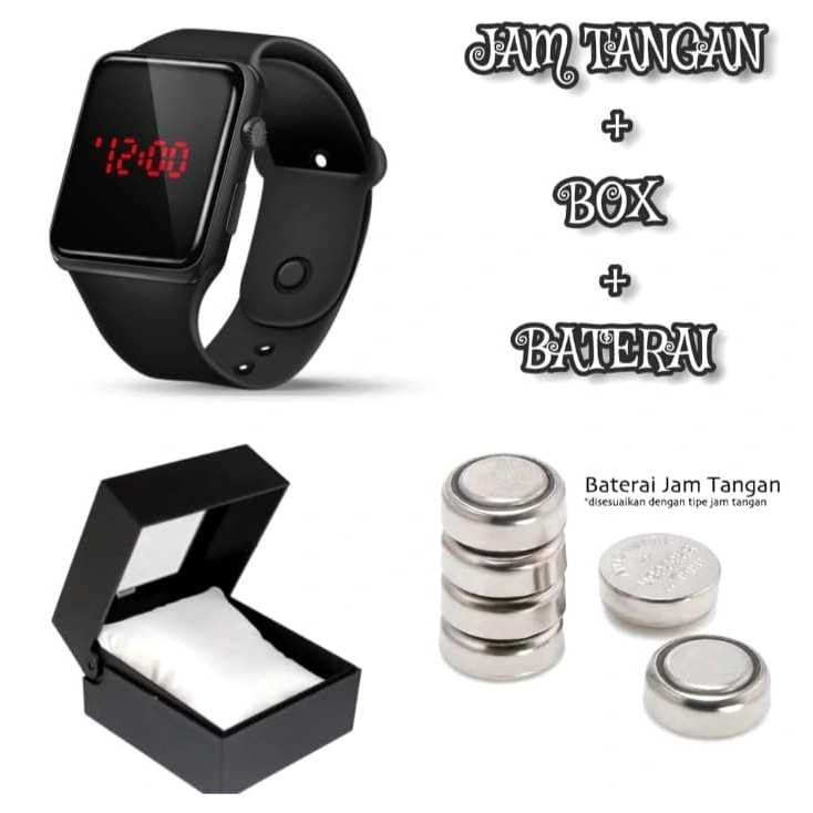 Jual LD5 Jam Tangan LED Analog Digital Jam Tangan LED Digital Pria ...