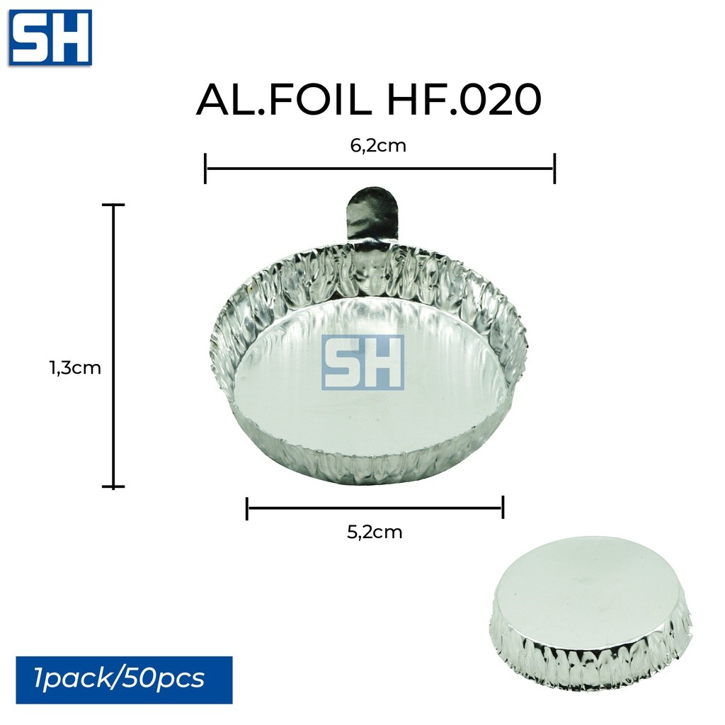 Jual HF.020 Aluminium Foil / Alumunium Foil Isi 50 Pcs/Set | Shopee ...