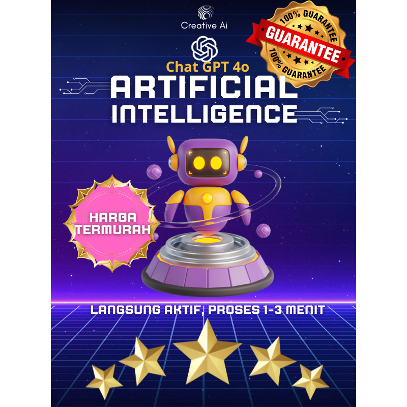 Jual ChatGPT Plus+ Premium 4.0 Resmi (OpenAI 1 Bulan) | Shopee Indonesia