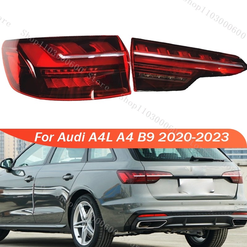 Jual LED Car Rear Tail Light For Audi A4L A4 B9 2020 2021 2022 2023 Turn Signal Reversing ...