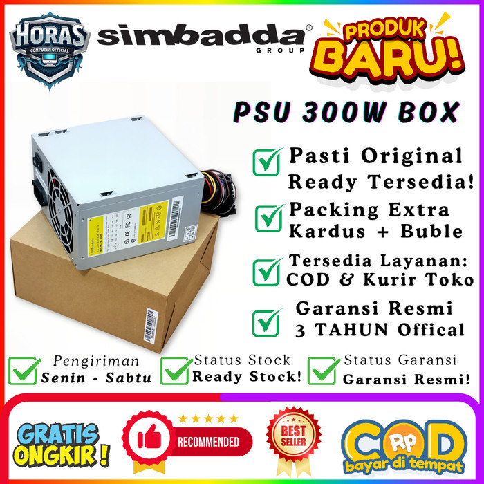 Jual Simbadda PSU 300W BOX 80+ White Modular Micro ATX | Shopee Indonesia