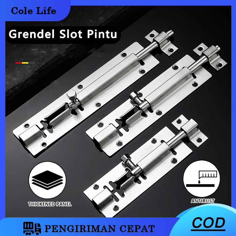 Jual Jendela Plat Tebal Grendel 2 Inch, 3 Inch Grendel Slot Pintu ...