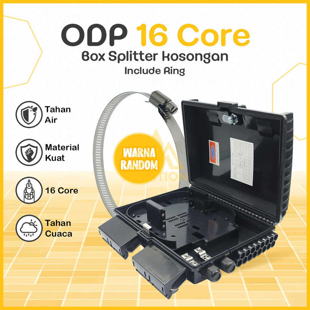 Jual DoubleLock Splitter Kosongan Optical Distribution Point 16 Core ...