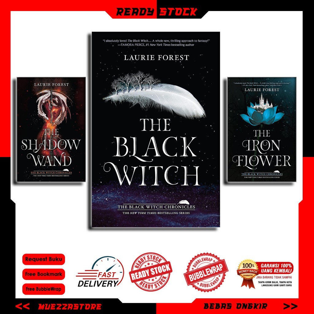 Jual The Black Witch | The Iron Flower | The Shadow Wand | The Demon ...