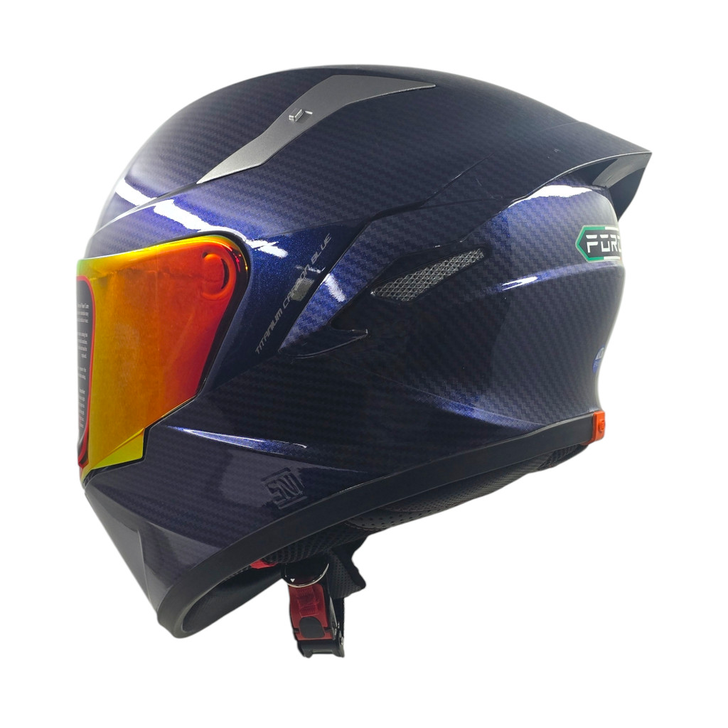 Jual FORCE X1 Helm Full Face - Carbon (Non Smartlock) | Shopee Indonesia