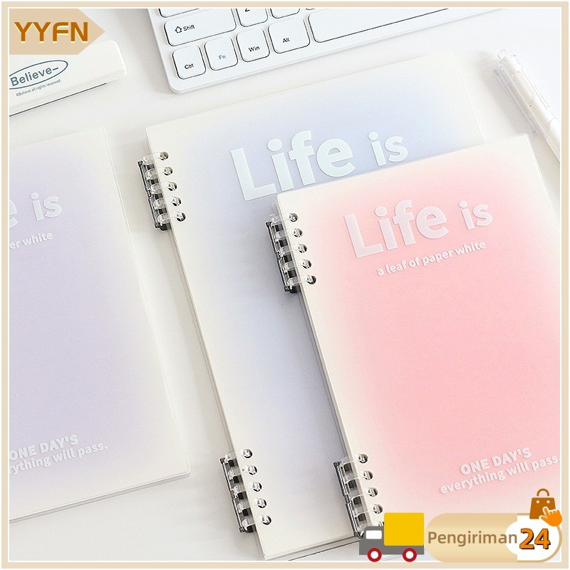 Jual READY Buku Binder A5 B5/Notebook Aesthetic Korea Besar /Buku ...