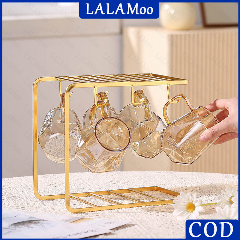 Jual Minimalis Rak Gantung Rak Cangkir Stainless Steel Tempat Gelas Rak ...