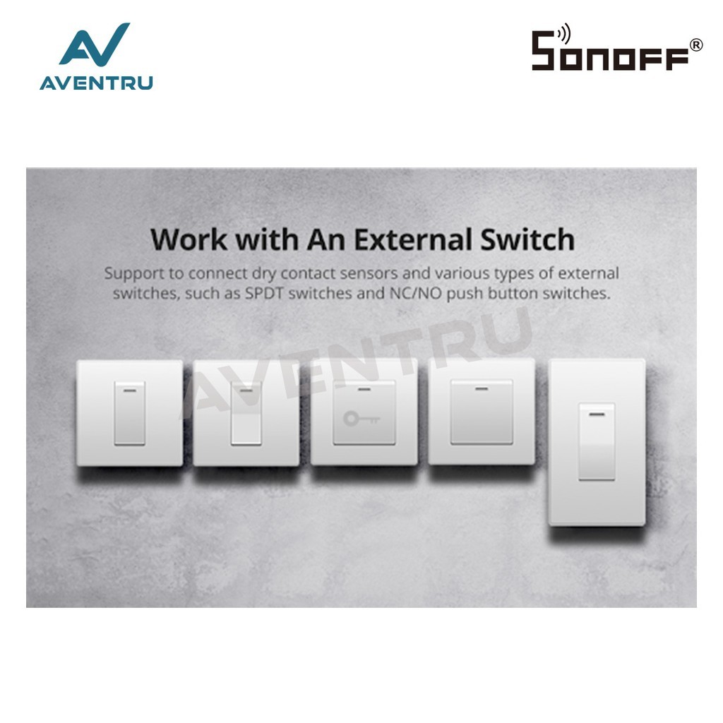 Jual Sonoff Mini - Two Way Smart Switch - Control From Switch And Apps ...