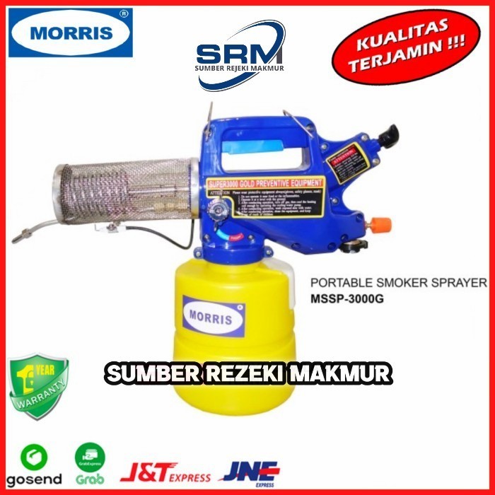 Jual Mesin Mini Fogger Fogging Morris MSSP-3000G Alat Semprot Nyamuk ...