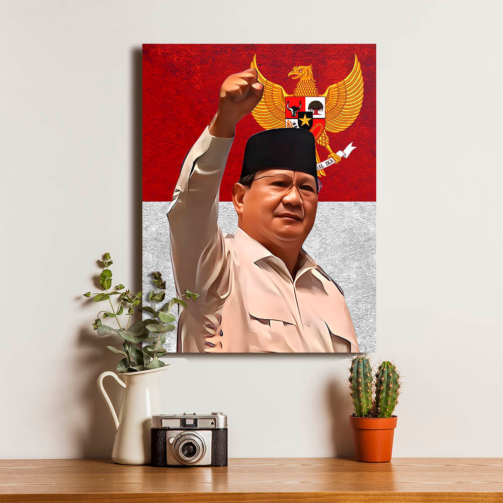 Jual Prabowo Subianto Poster Kayu Hiasan Dinding Siap Pasang BIM BIM ...