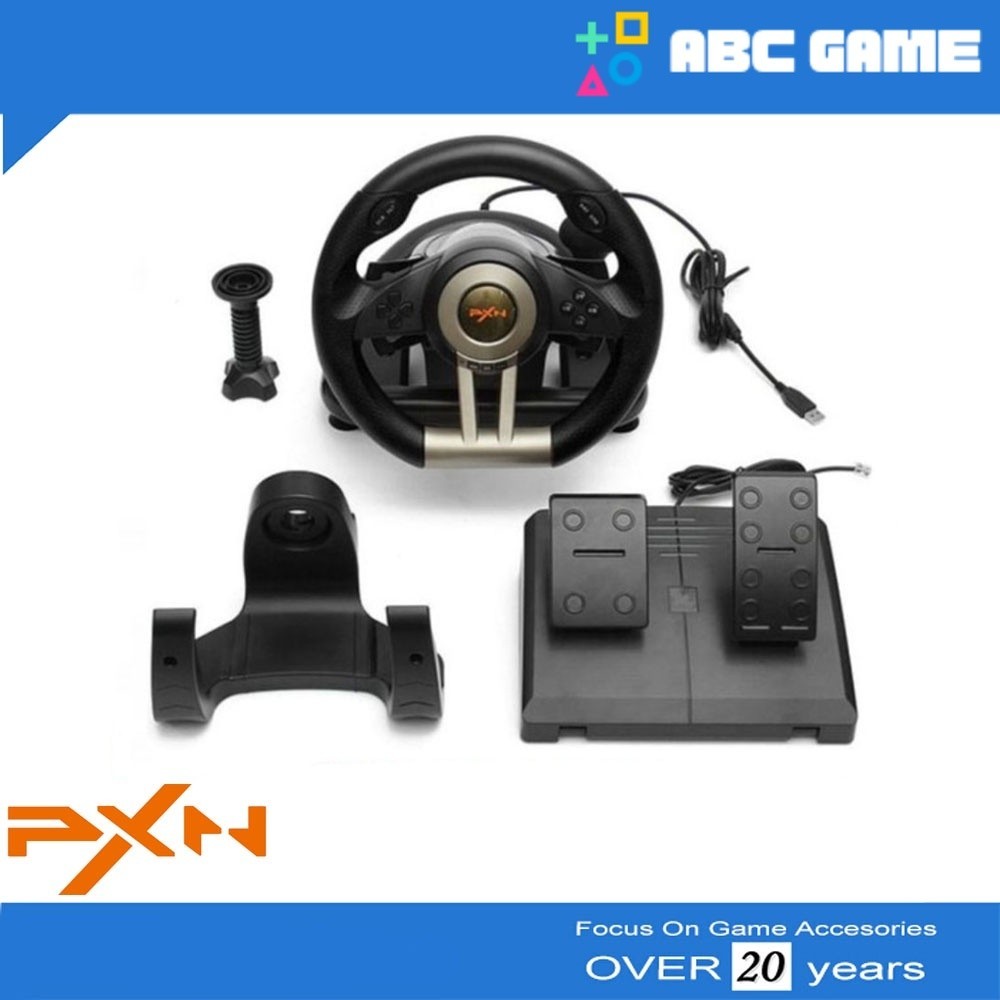 Jual PXN V3 Pro Steering Wheel Racing Stir Setir For PS3 PS4 PS5 PC ...