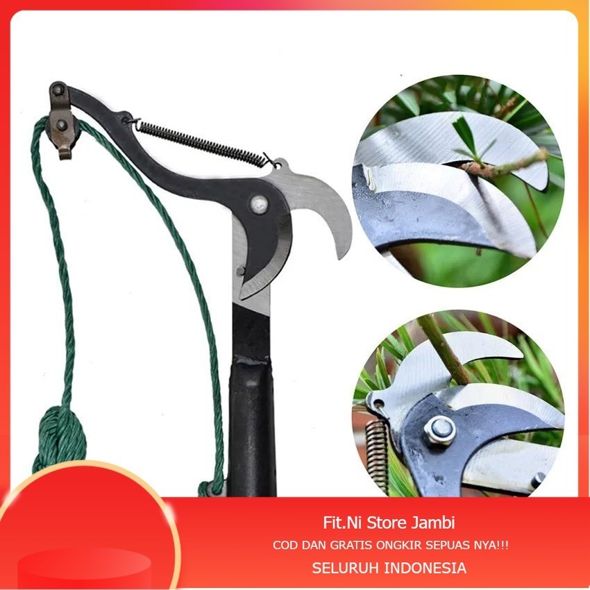 Jual Gunting Dahan Tali Tarik Pisau Alat Potong Pohon Multifungsi ...