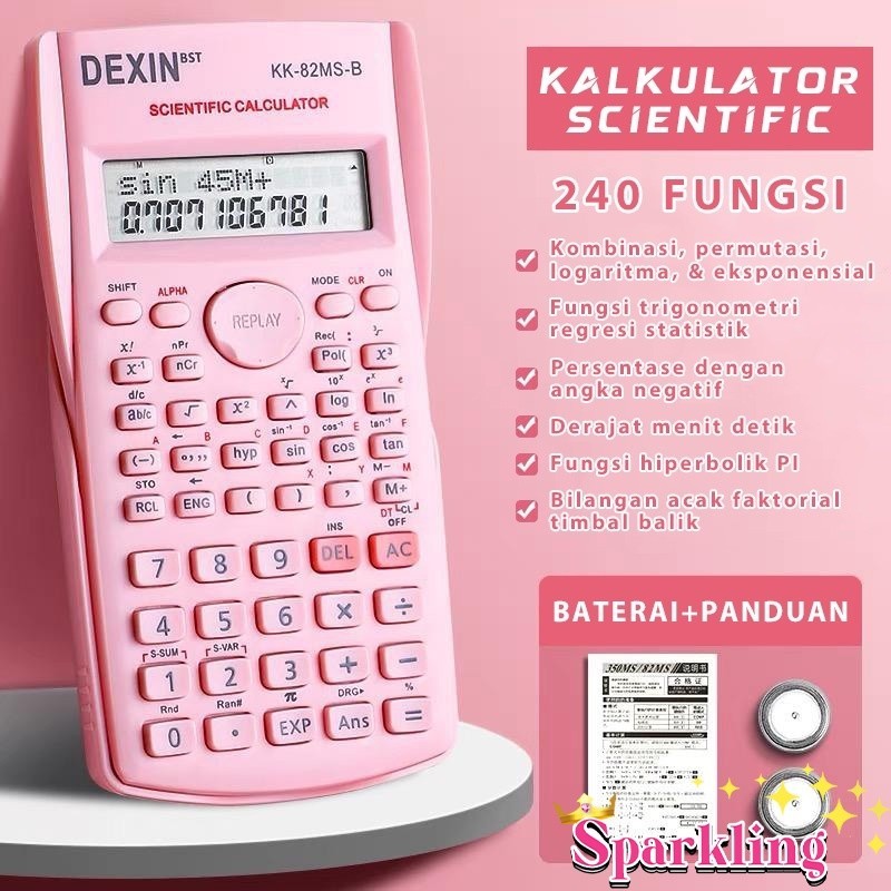 Jual Kalkulator Color Function Scientific Kalkulator 24 Fungsi ...