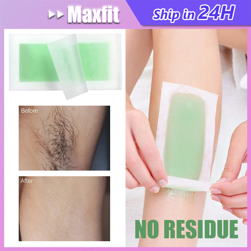 Jual 5pcs Waxing Strip Hair Removal Strip Paper Wax Pencabut Bulu Ketiak /Rambut bibir/tangan ...