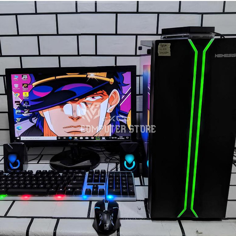 Jual PC Gaming Editing CORE i5 Vga 2 gb Full set siap Pakai New ...