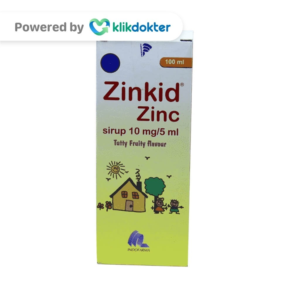 Jual Zinkid 10mg/5ml Sirup 100ml | Shopee Indonesia